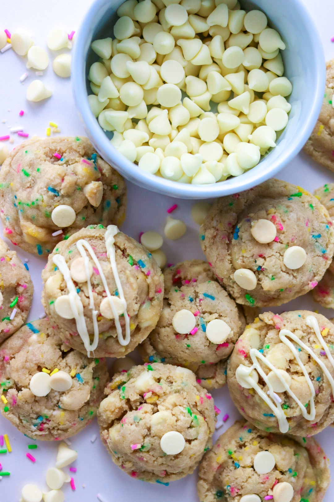 easy FUNfetti cookies that you’ll love (thick & chewy) - upstate design ...
