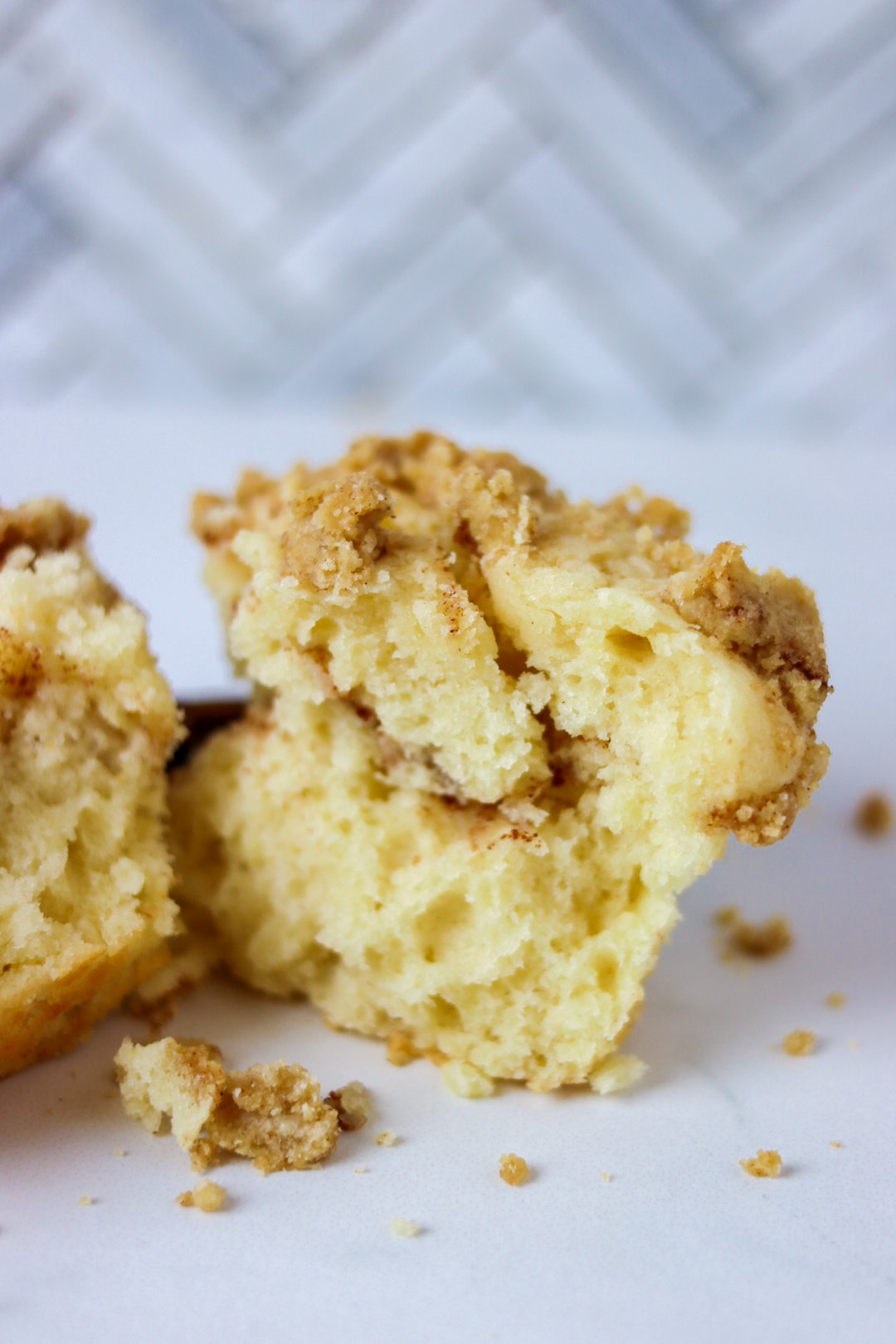 light & fluffy cinnamon swirl muffins with easy vanilla glaze - upstate ...
